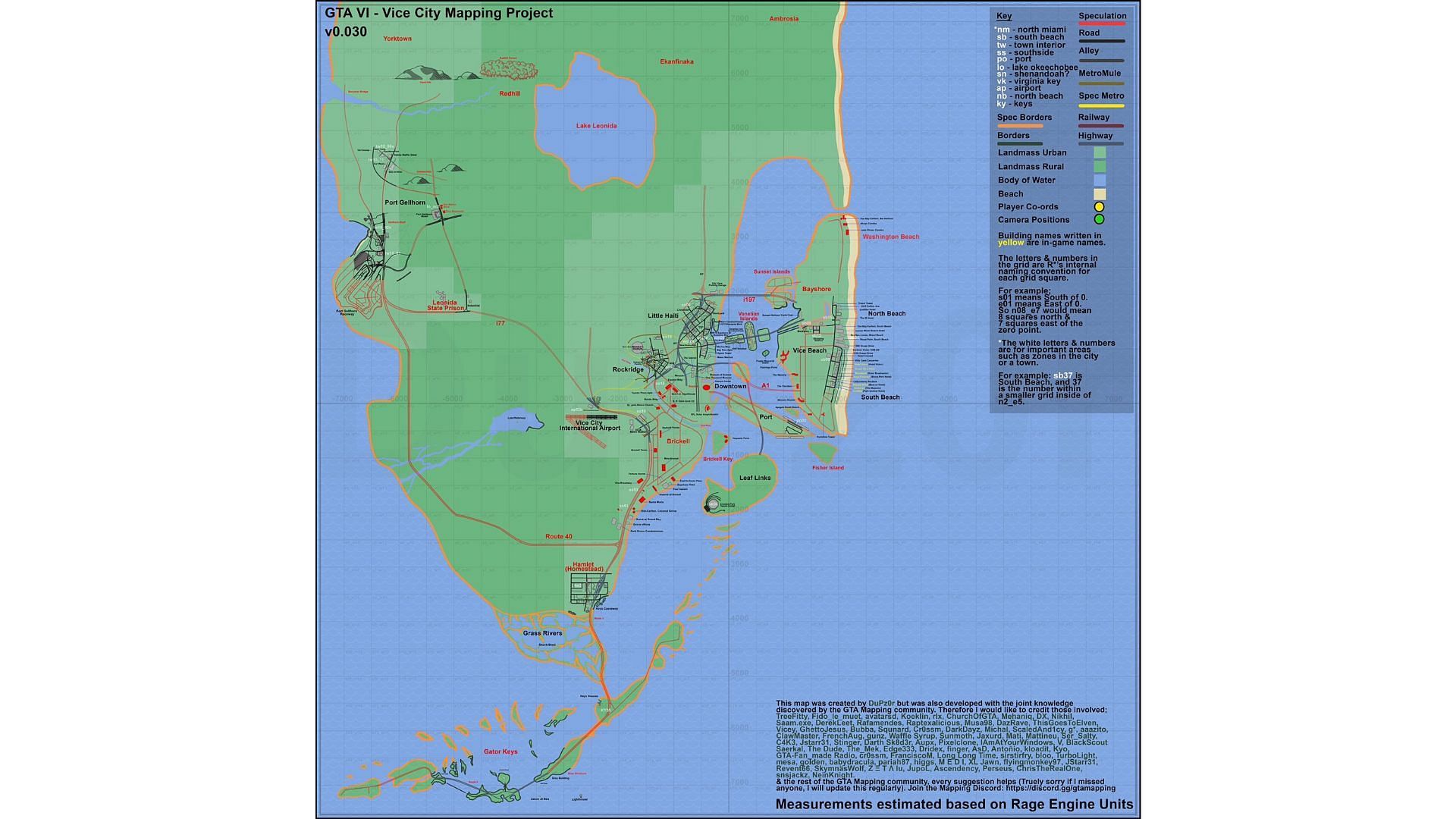 GTA 6 mapping project shows a bigger Vice City map based on leaks ...